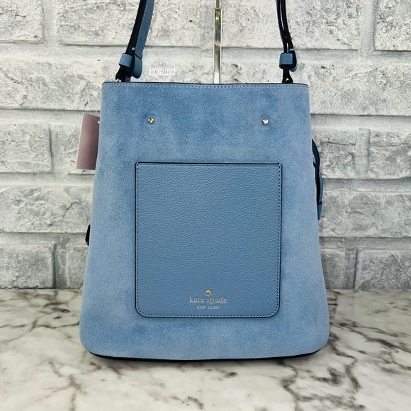 kate spade | Bags | Kate Spade Marti Suede Large Bucket Bag Shoulder ...